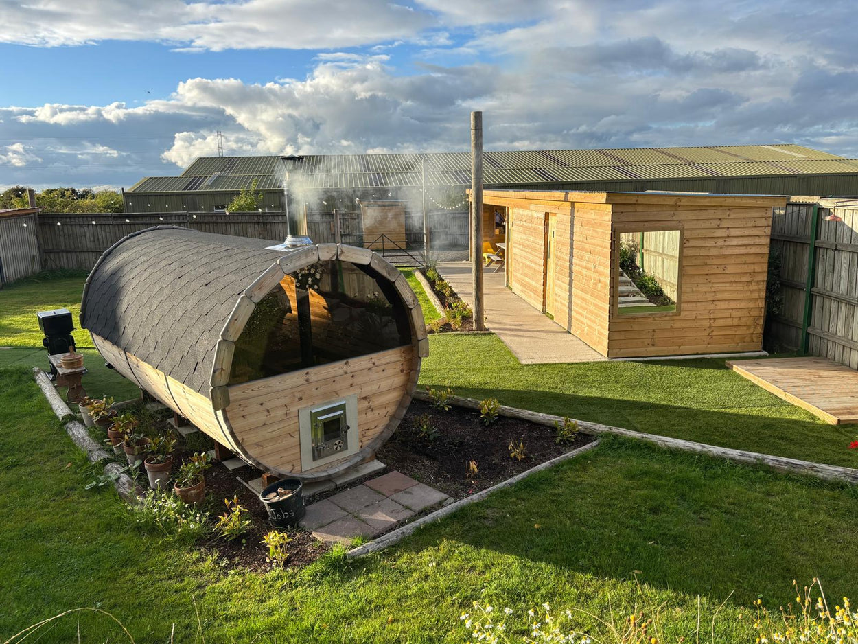 The Spring Saunas | Outdoor Barrel Sauna, Natural Cold Plunges Dublin